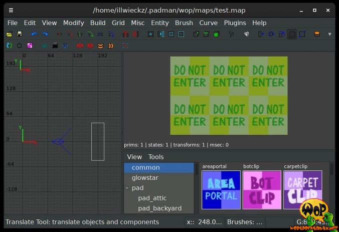NetRadiant – New builds and updated tutorial – World of Padman