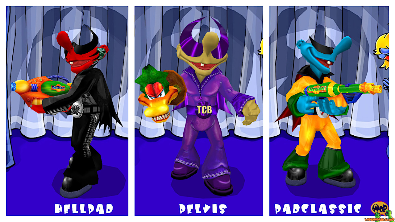 Three PADMAN Skins for WoP 1.7 – World of Padman